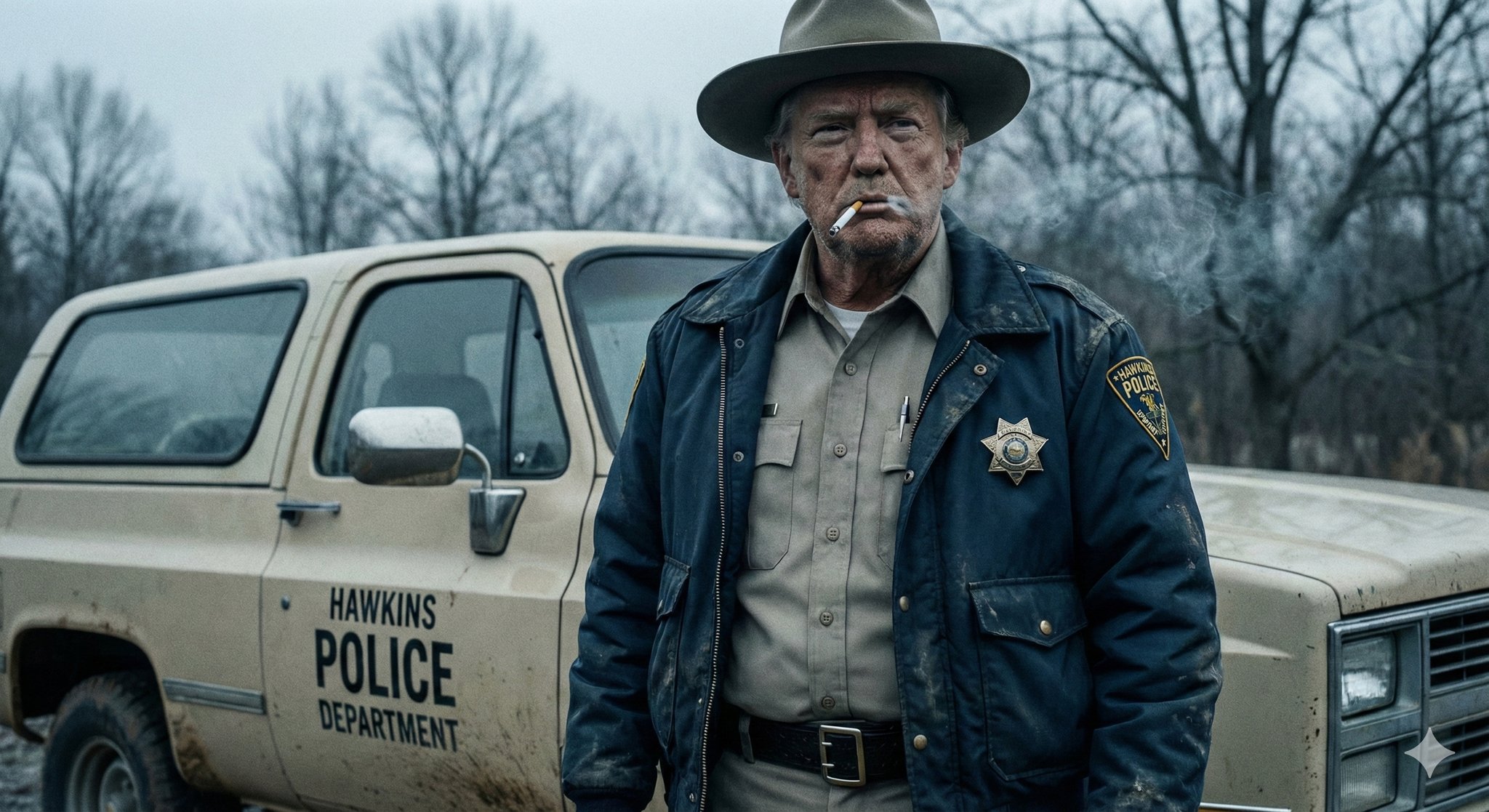 Transform Into Sheriff Hopper from Stranger Things